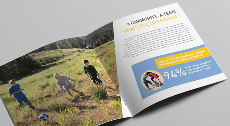 Football Club Brochure - Whistler Web Design